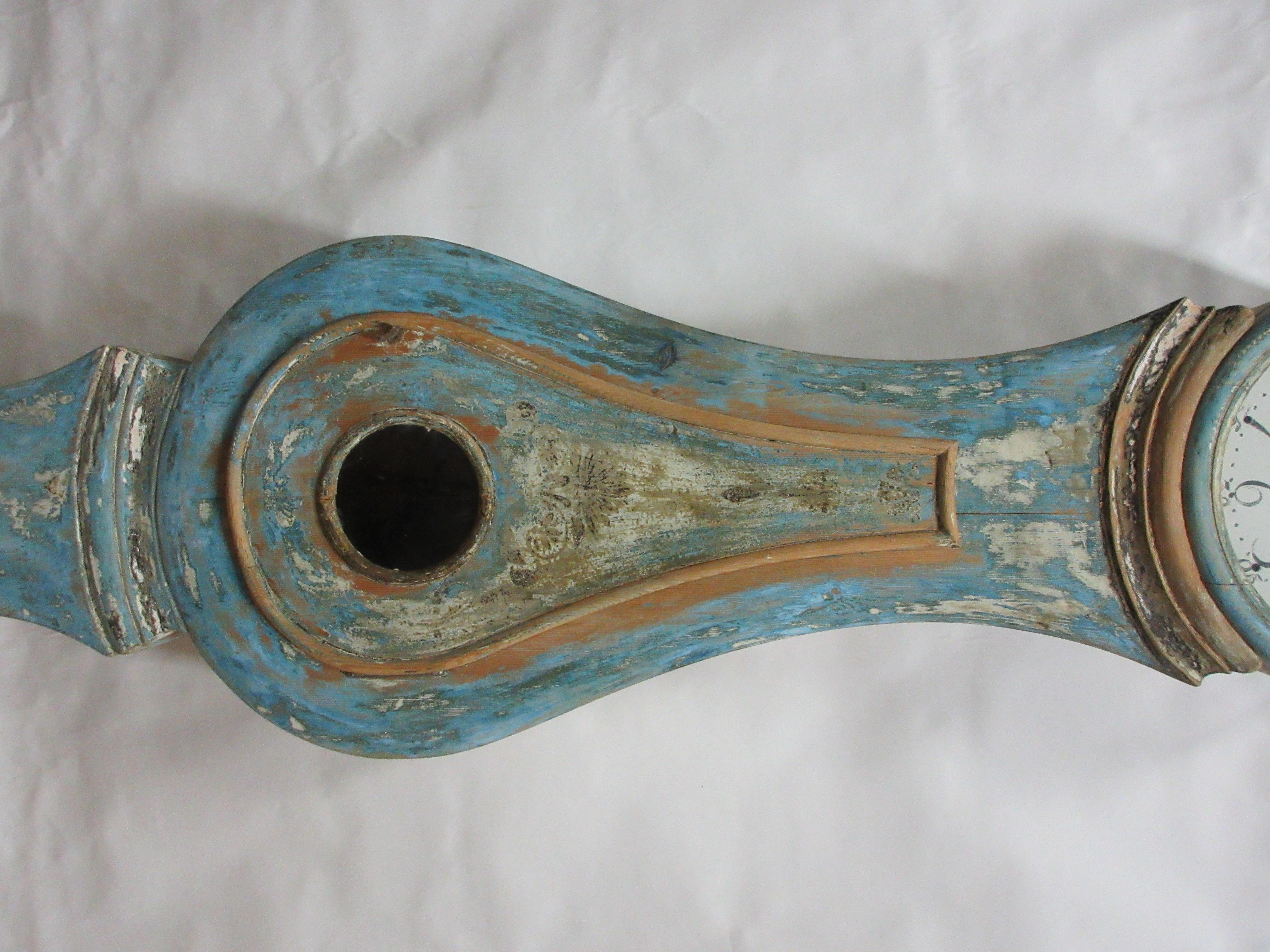 Swedish Mora Clock 100% Original Paint For Sale at 1stDibs | swedish ...