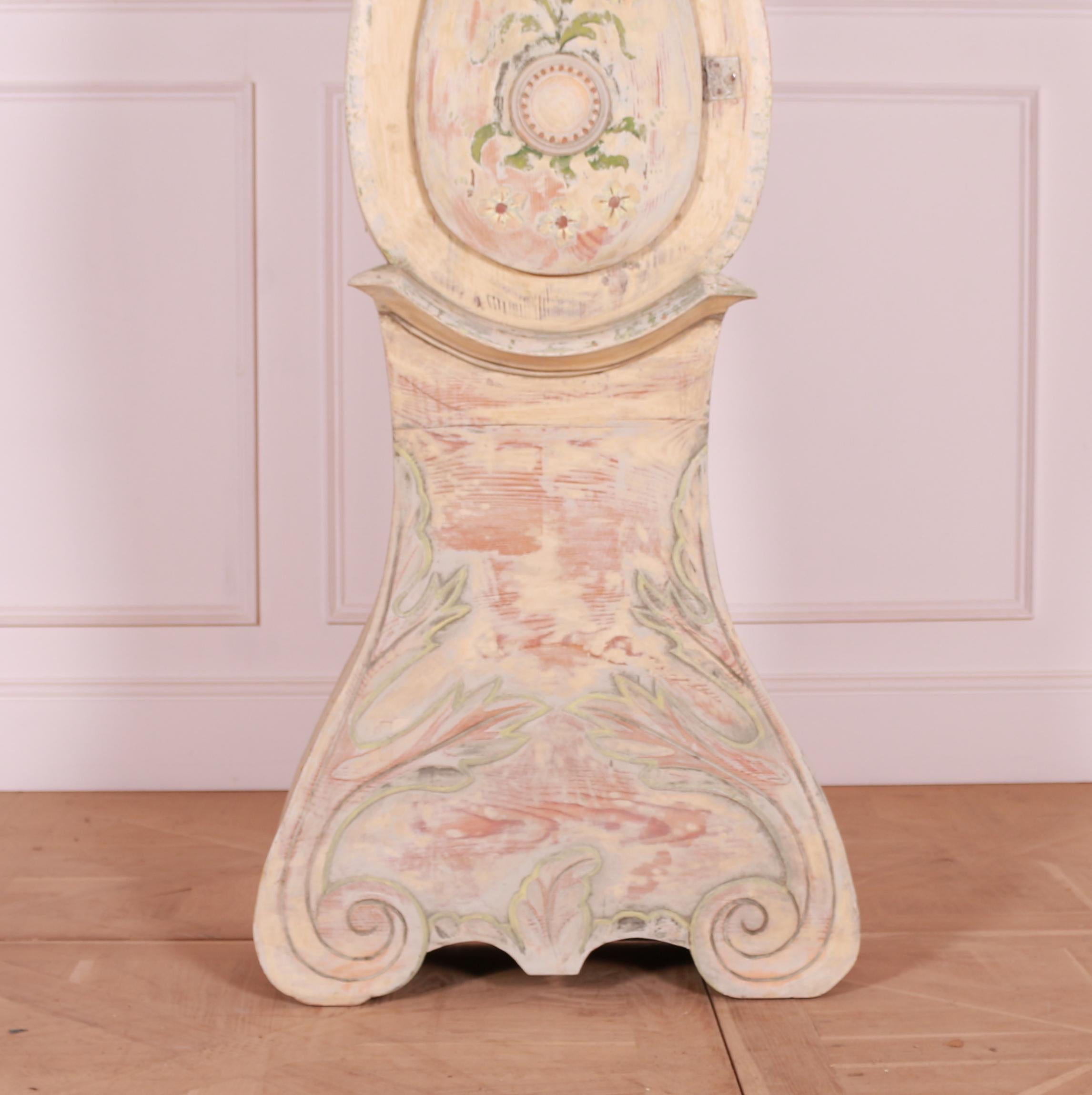 Swedish Original Painted Mora Clock For Sale at 1stDibs