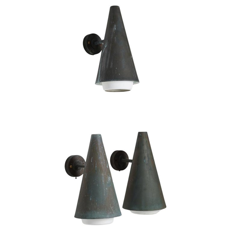 Swedish Outdoor Wall Lamps in Copper by Hans-Agne Jakobsson For Sale at ...