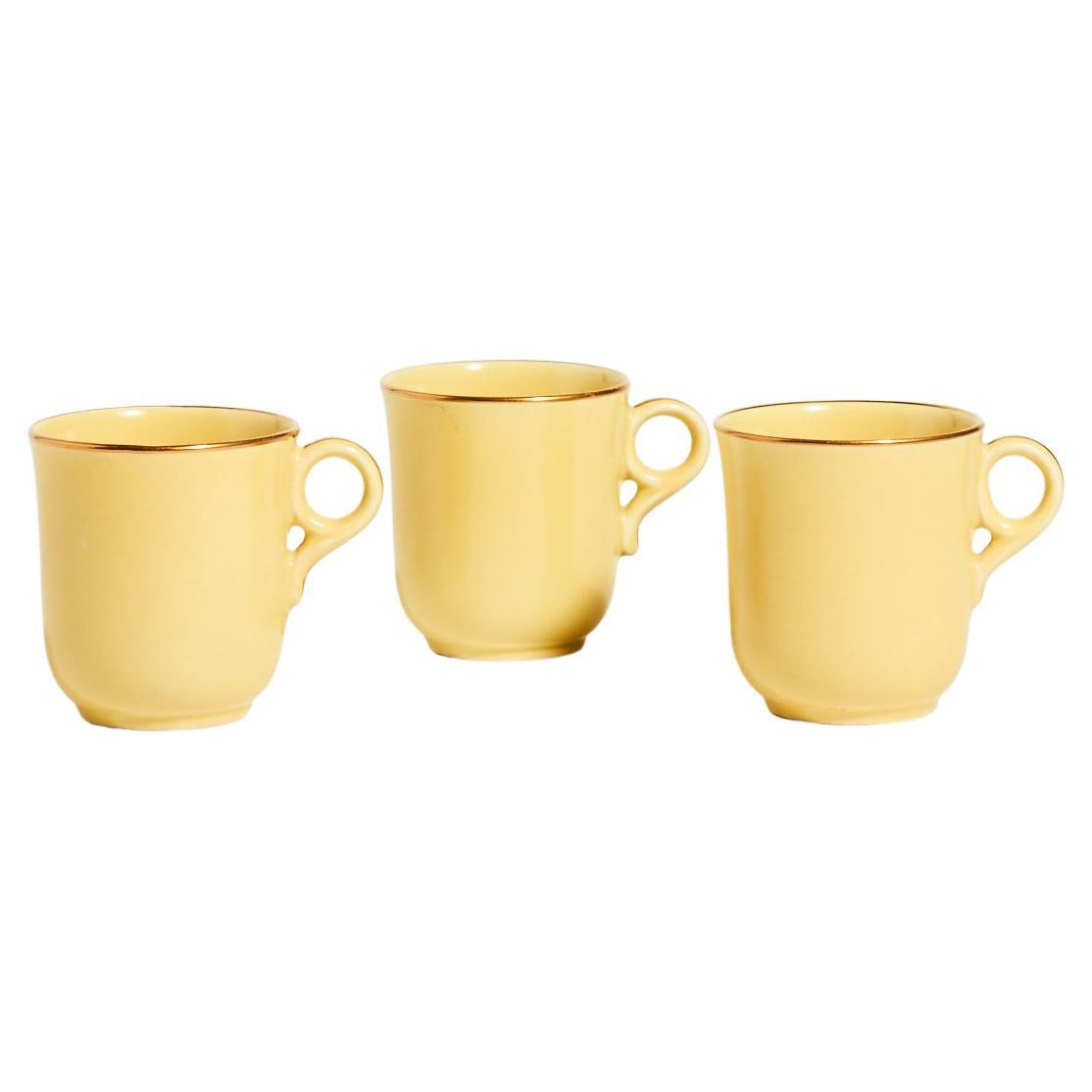 Sevres 1846 Chateau de St Cloud Demitasse Set at 1stDibs