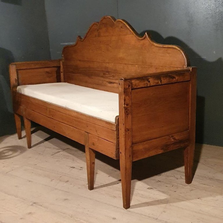 Swedish Pine Sofa at 1stDibs