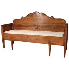 Swedish Pine Sofa at 1stDibs