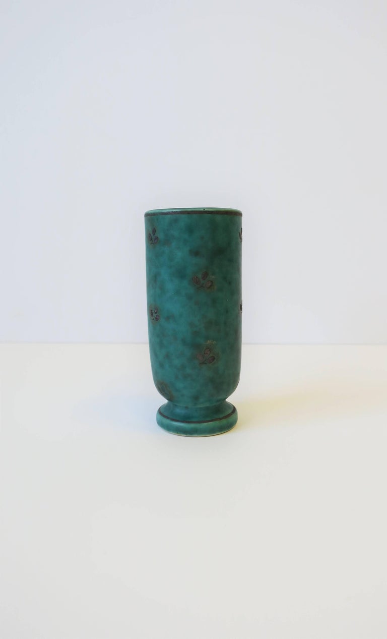 Swedish Pottery Vase at 1stDibs