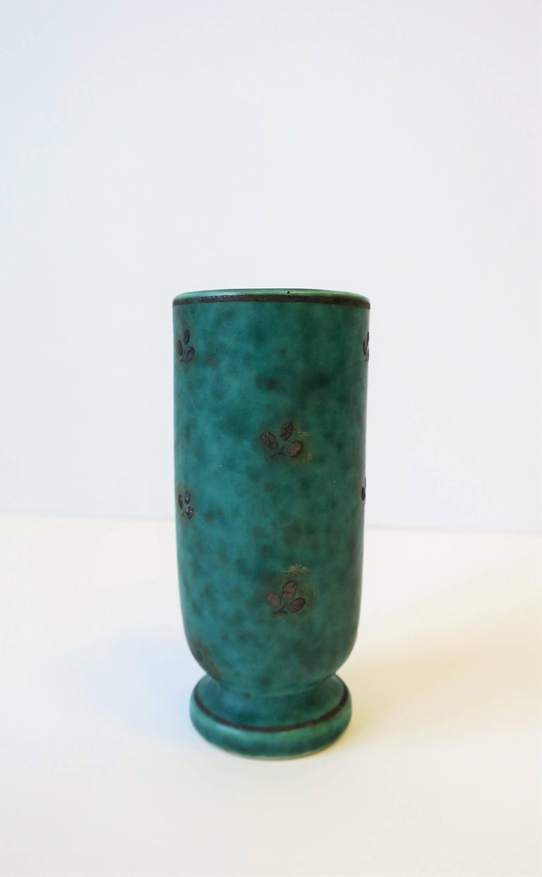 Swedish Pottery Vase at 1stDibs