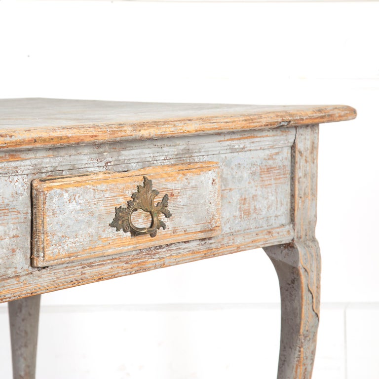 Swedish Rococo Side Table For Sale at 1stDibs