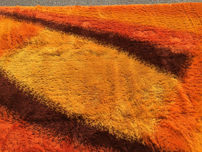 Swedish Rya Rug For Sale at 1stDibs | rya rugs for sale