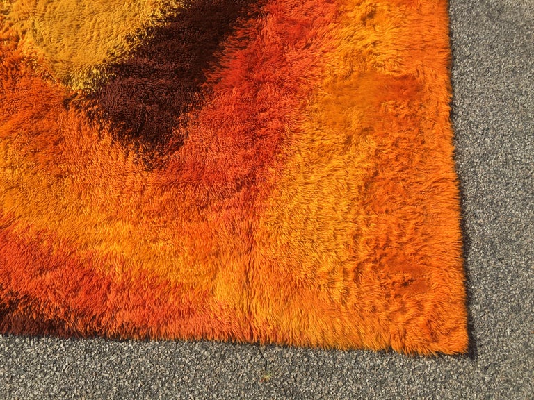 Swedish Rya Rug For Sale at 1stDibs | rya rugs for sale
