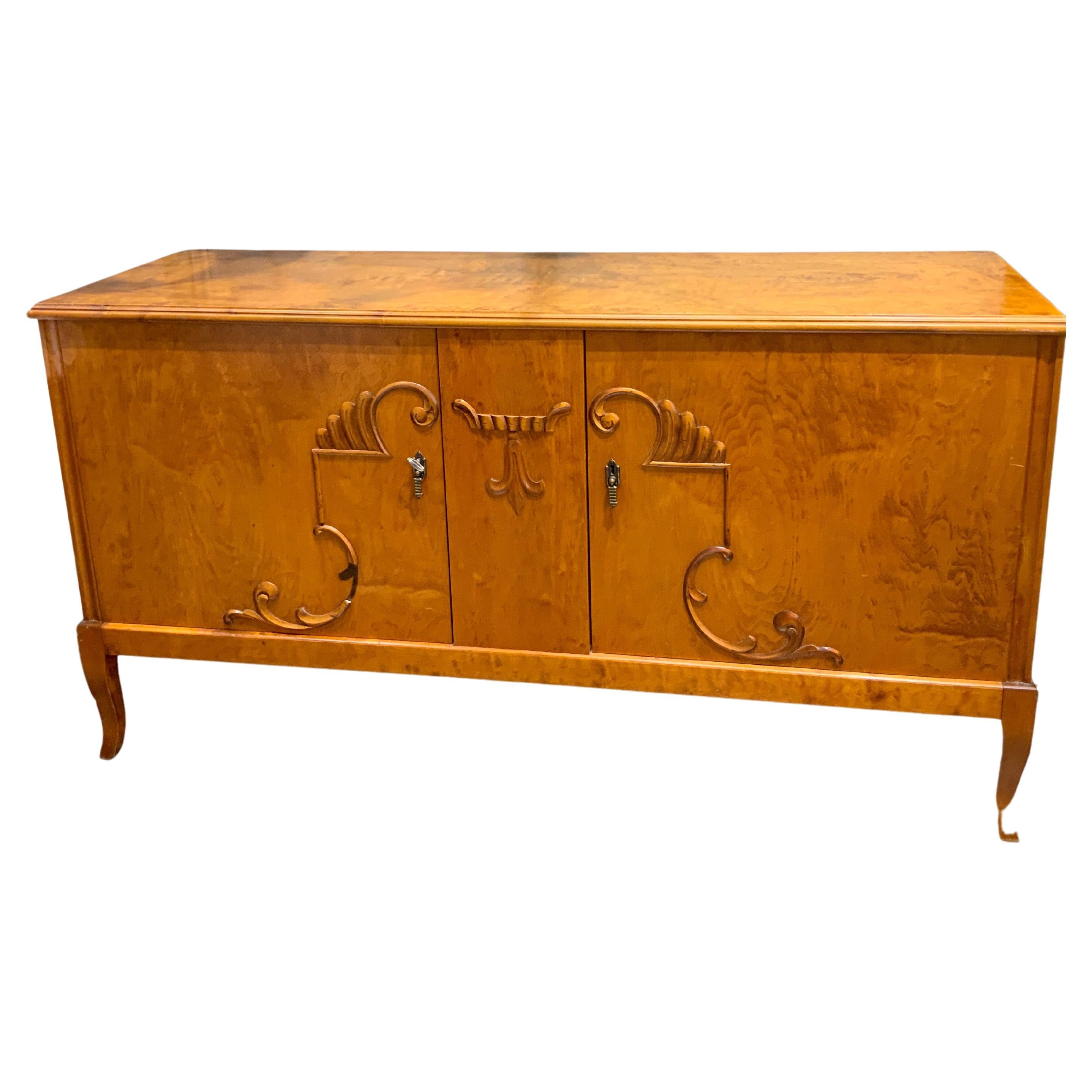 Danish Birch Sideboard at 1stDibs