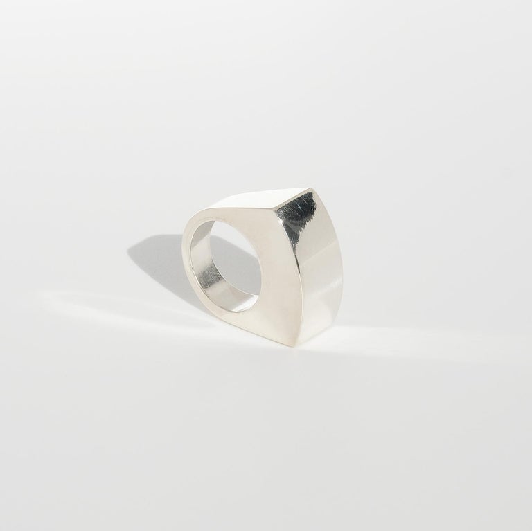 Swedish Silver Ring by Sigurd Persson Made 2001 For Sale at 1stDibs