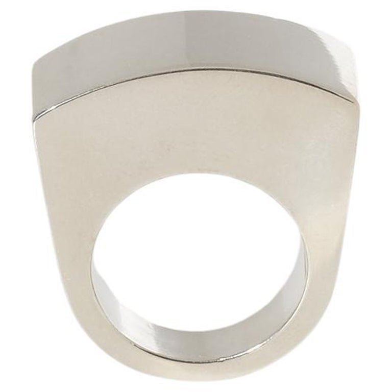Swedish Silver Ring by Sigurd Persson Made 2001 For Sale at 1stDibs