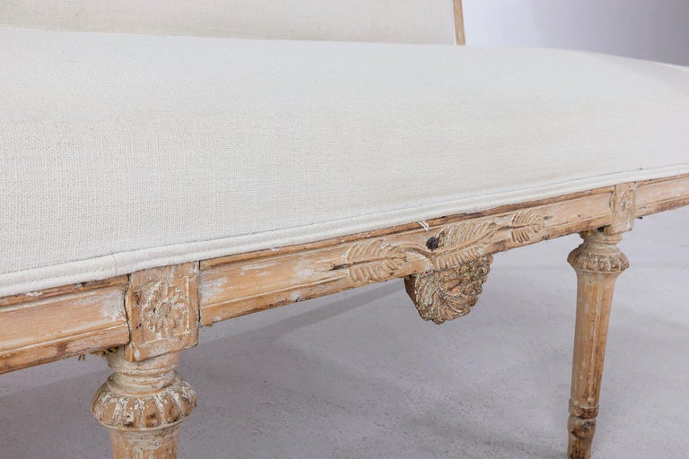 18th c. Swedish Sofa Bench in Original Patina, Gustavian Period For ...