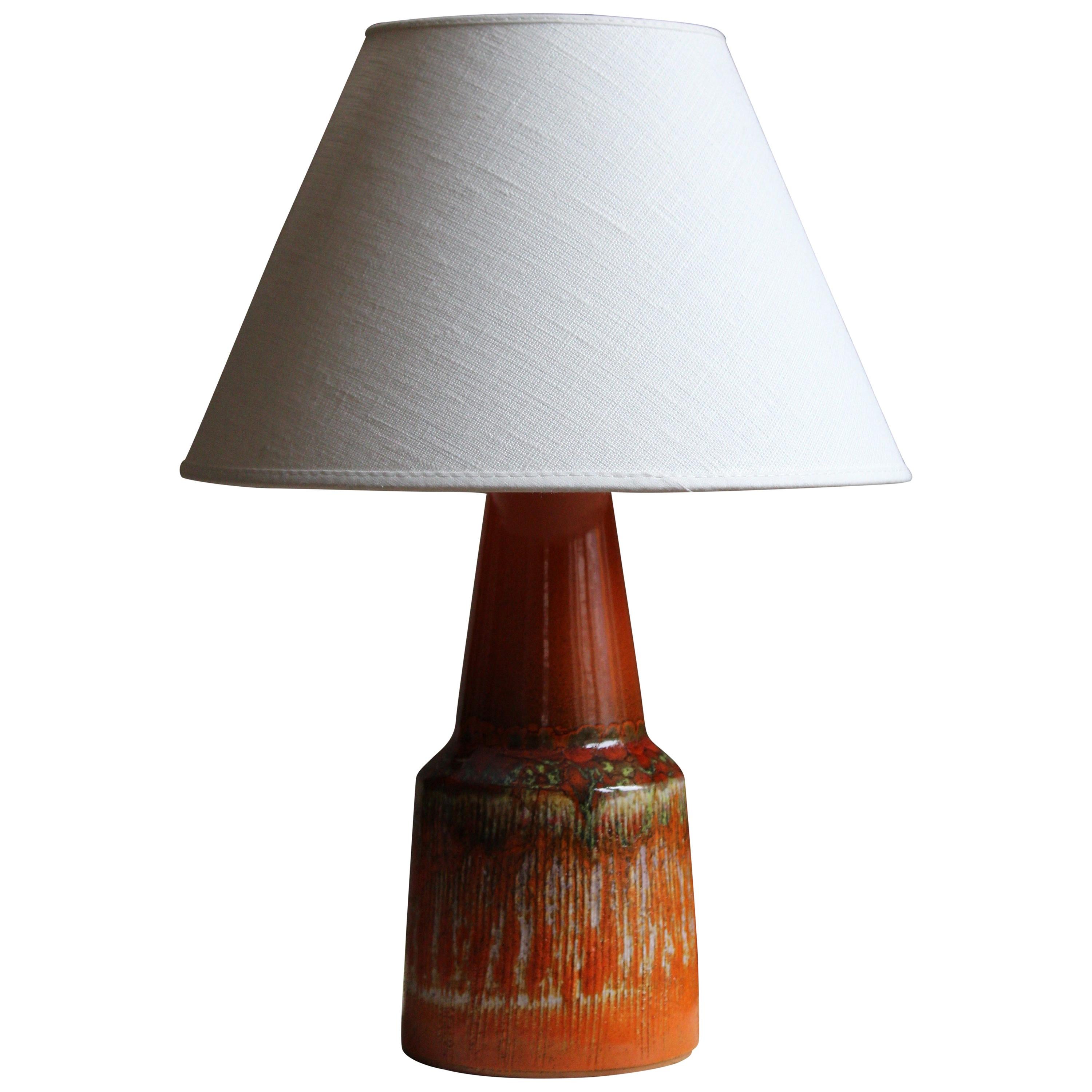 Ulla Winblad, Table Lamp, Glazed Stoneware, Allingsås Keramik, Sweden ...