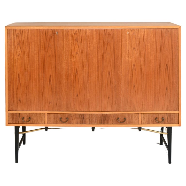 Swedish vintage highboard with four drawers For Sale at 1stDibs ...