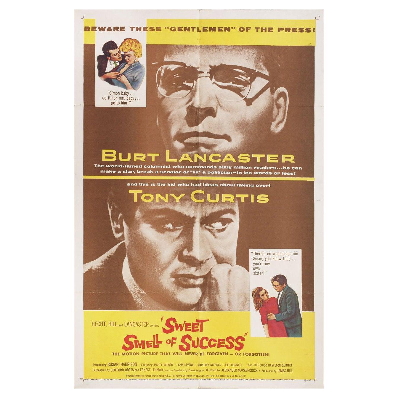"Sweet Smell of Success" Movie Poster at 1stDibs | sweet smell of ...