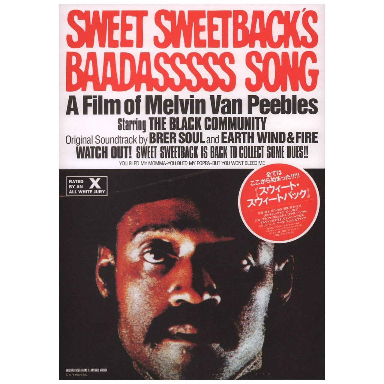 Sweet Sweetback's Baadasssss Song For Sale at 1stDibs