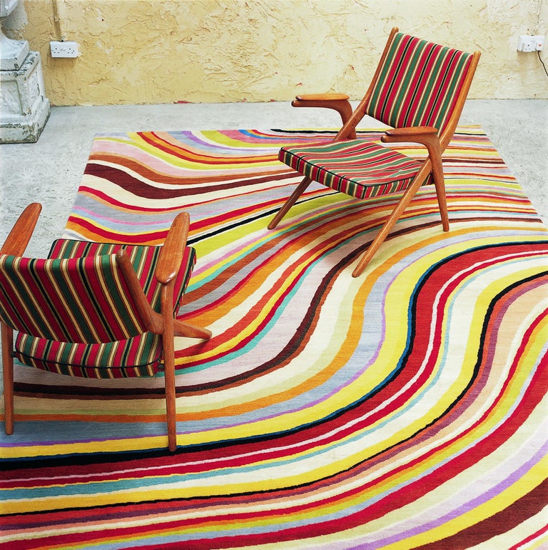 Swirl Hand-Knotted 10x8 Rug in Wool by Paul Smith For Sale at 1stDibs ...