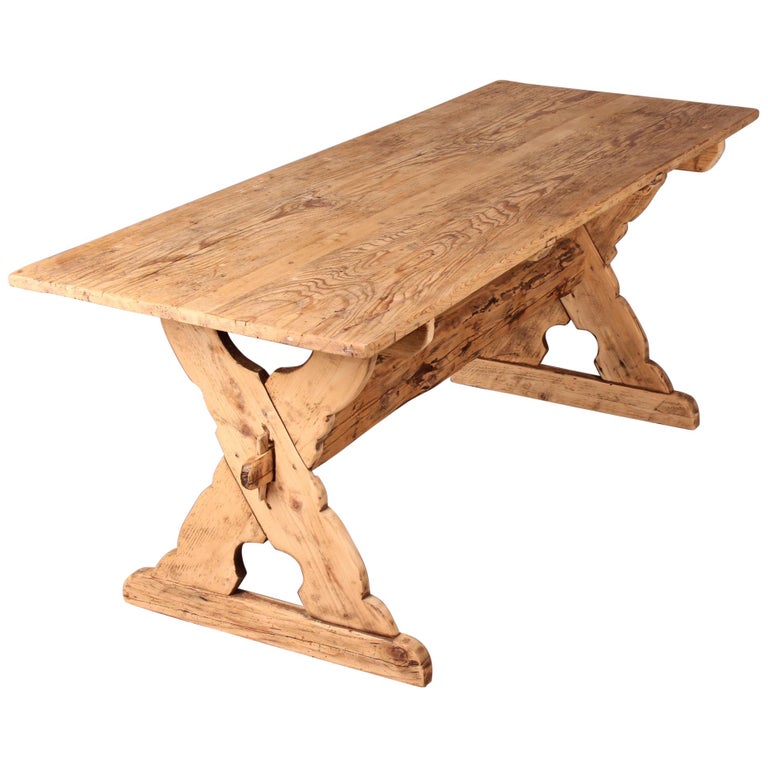 Swiss Alp Dining Table at 1stDibs