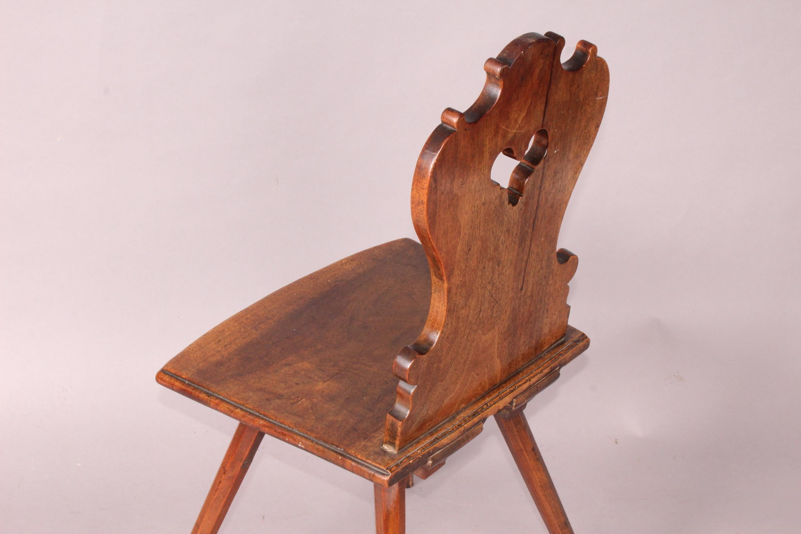 Swiss alp, folk art , escabelle at 1stDibs