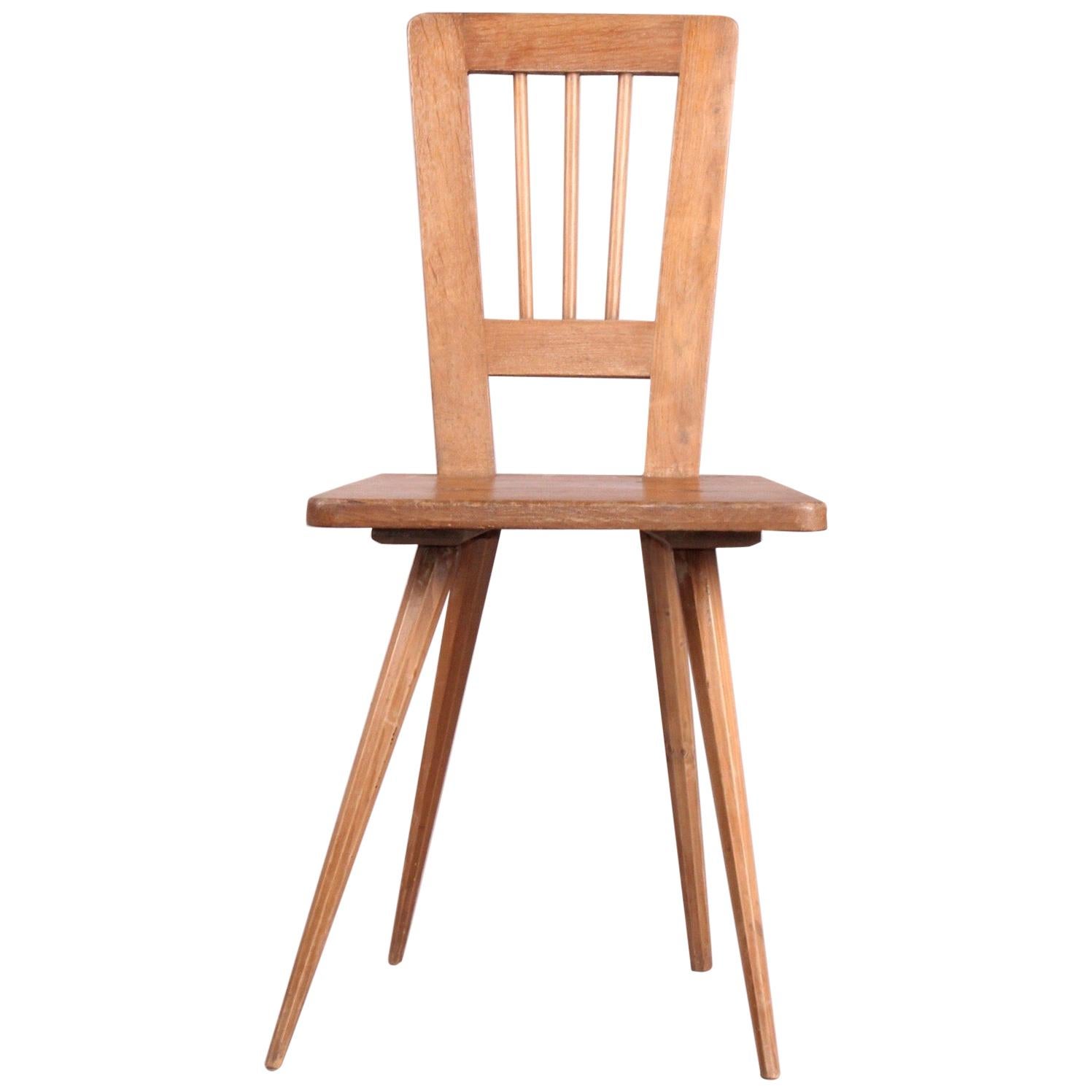 Swiss Alp, folk art , Escabelle For Sale at 1stDibs