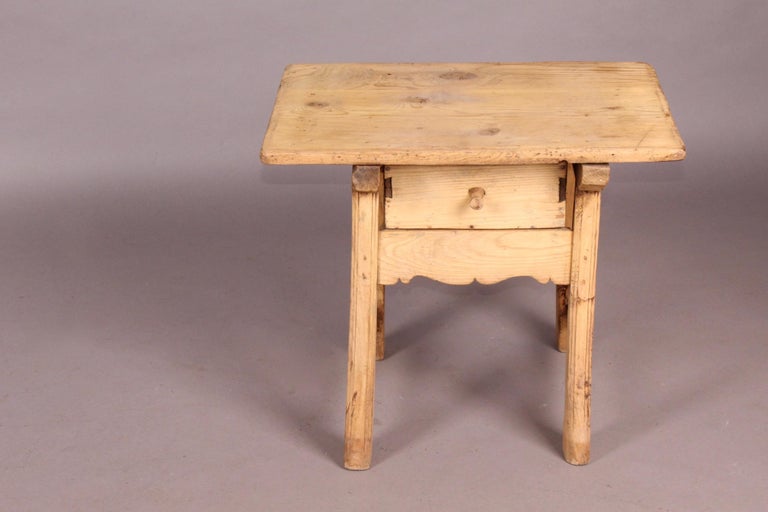 Swiss Alp Side Table For Sale at 1stDibs