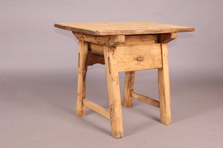 Swiss Alp Side Table For Sale at 1stDibs