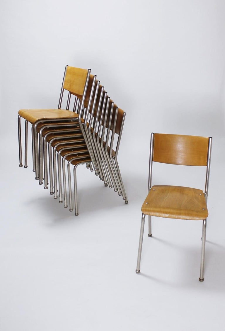 Swiss Bauhaus Tubular chairs by Gustav Hassenpflug for Embru Werke 1934 ...