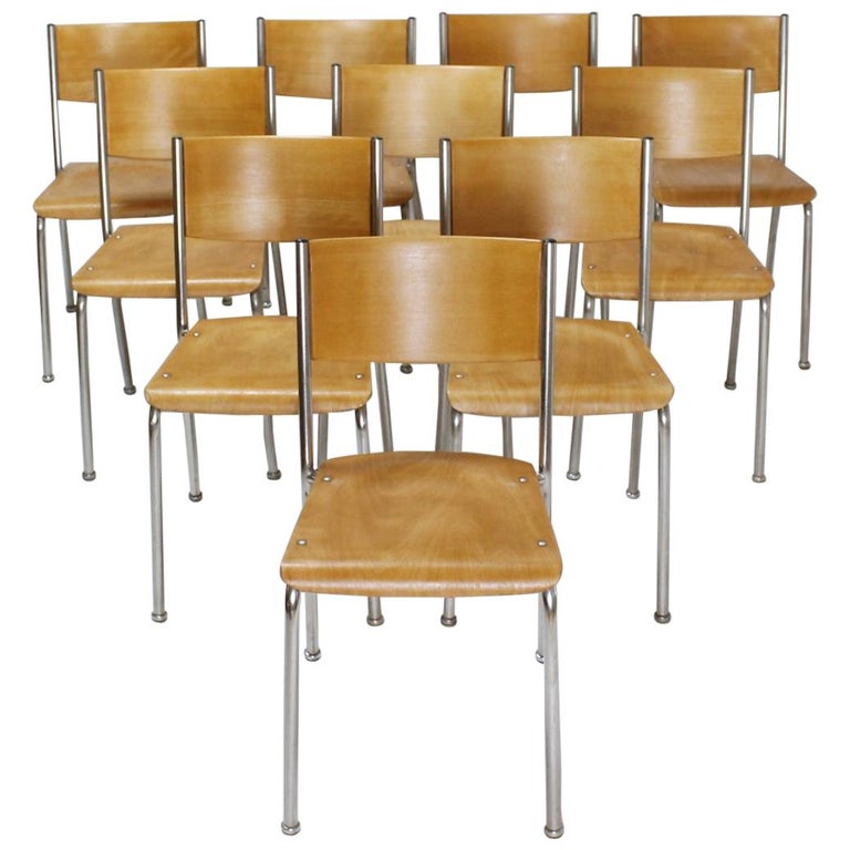 Swiss Bauhaus Tubular chairs by Gustav Hassenpflug for Embru Werke 1934 ...