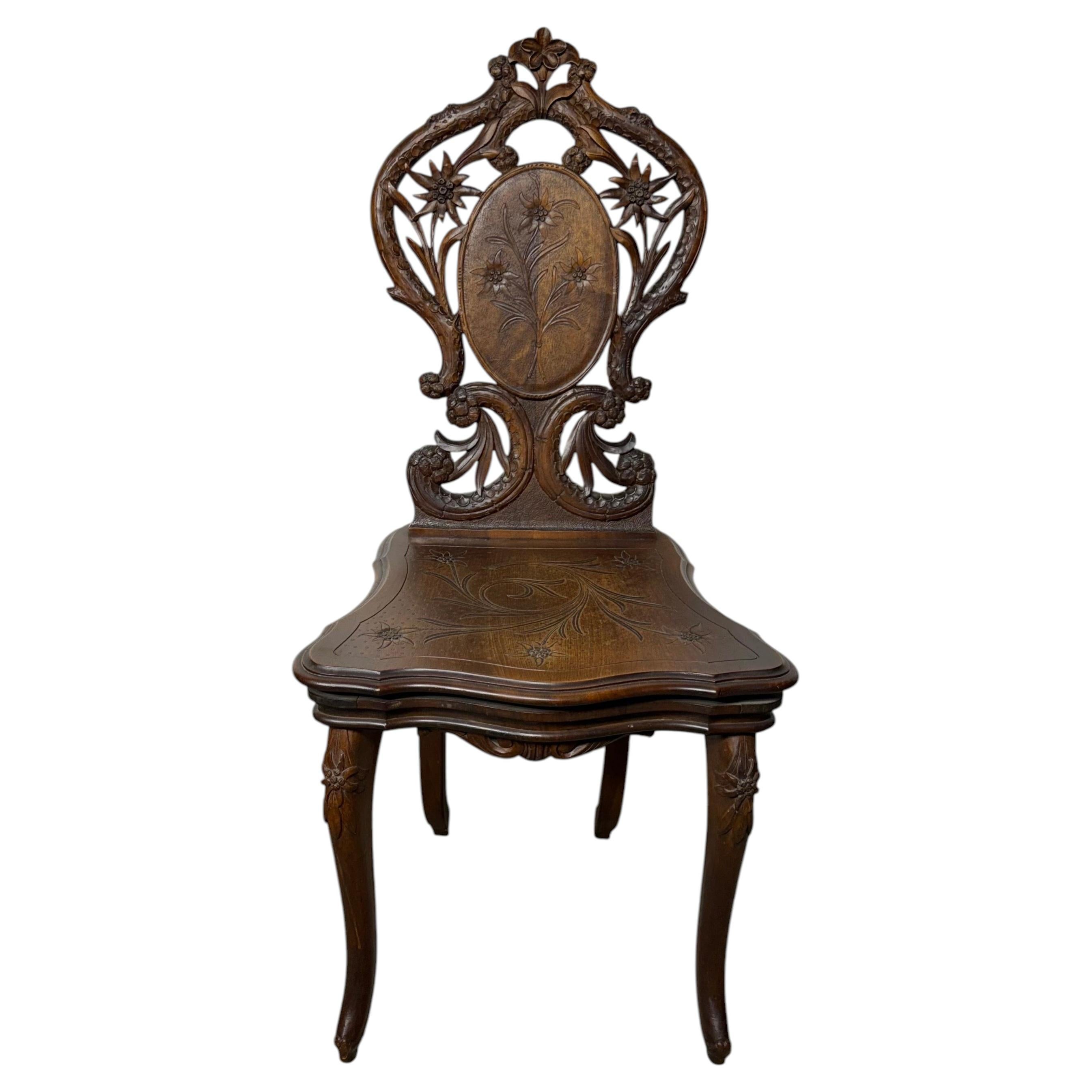 Swiss Black Forest Musical Chair..music box plays when sat on.. For ...