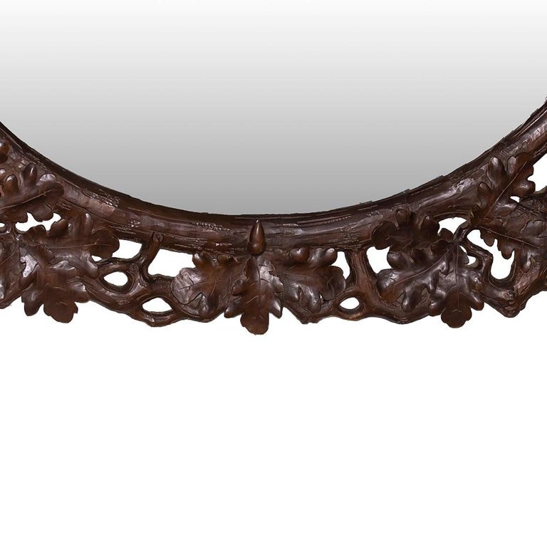 Swiss Black Forest Wall Hung Bear Mirror at 1stDibs