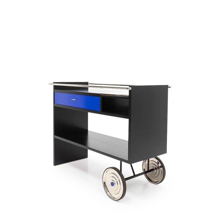 Swiss Design Classic UPW Serving Cart, Designed by Ulrich P. Wieser for ...