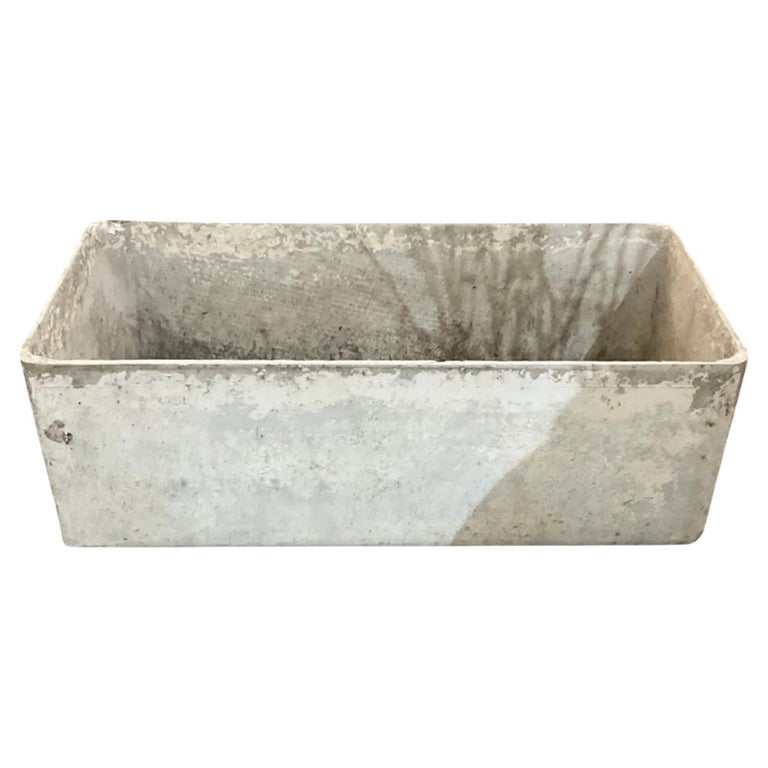 Swiss Rectangle Planter by Willy Guhl For Sale at 1stDibs