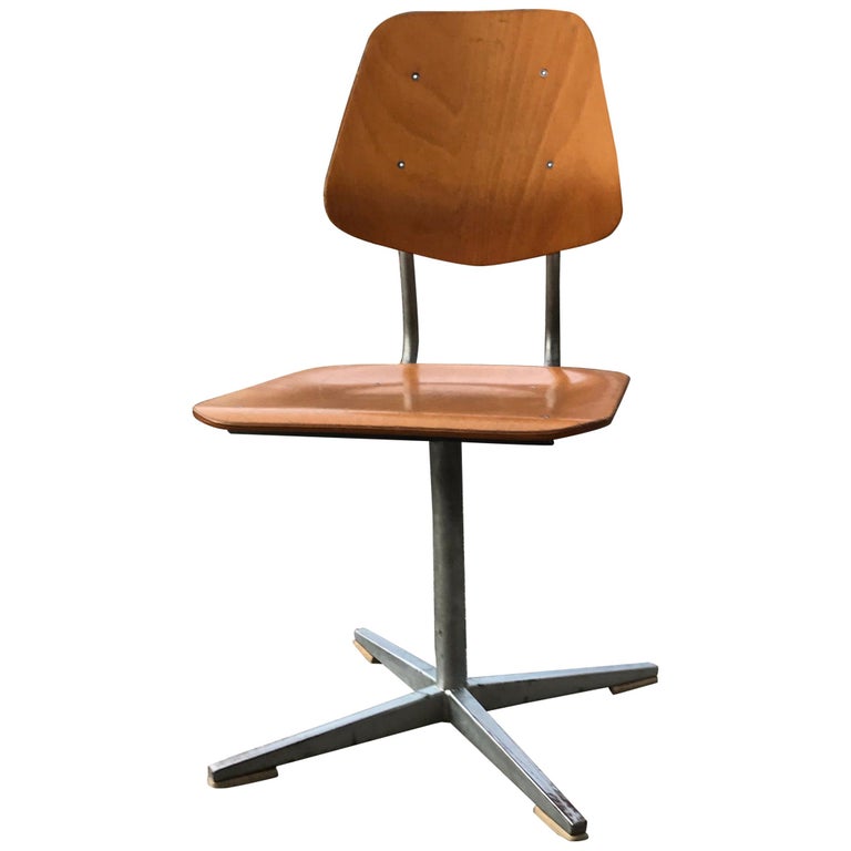 Swiss School Chairs from Embru, 1960s, Set of 3 For Sale at 1stDibs