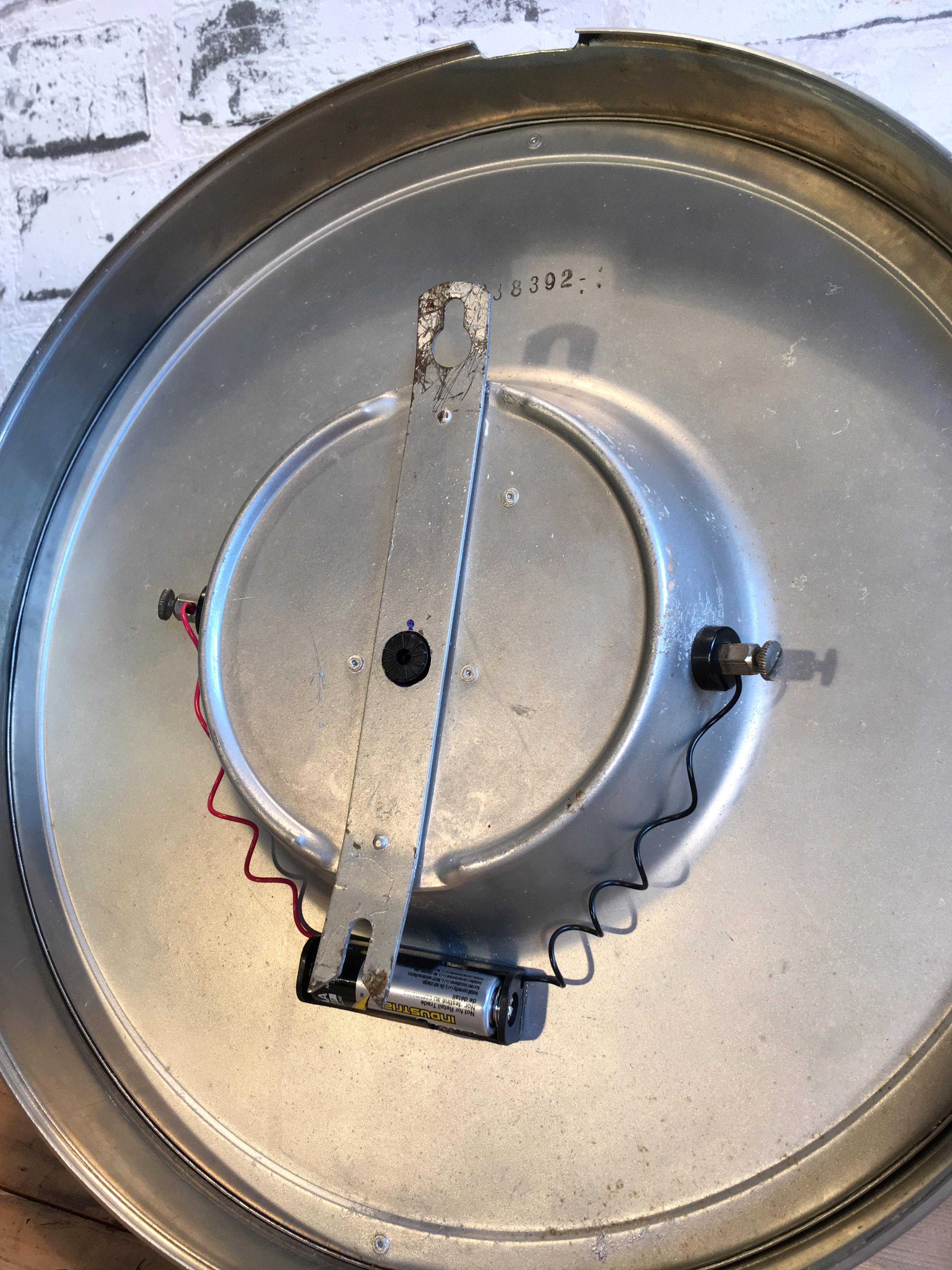 Swiss Vintage Industrial Wall Clock Inducta at 1stDibs | inducta clock