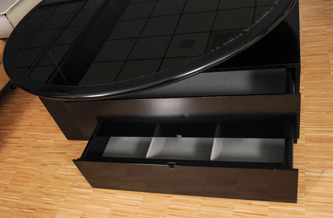 Swivel Dining Table Malibu by Cini Boeri for Arflex at 1stDibs