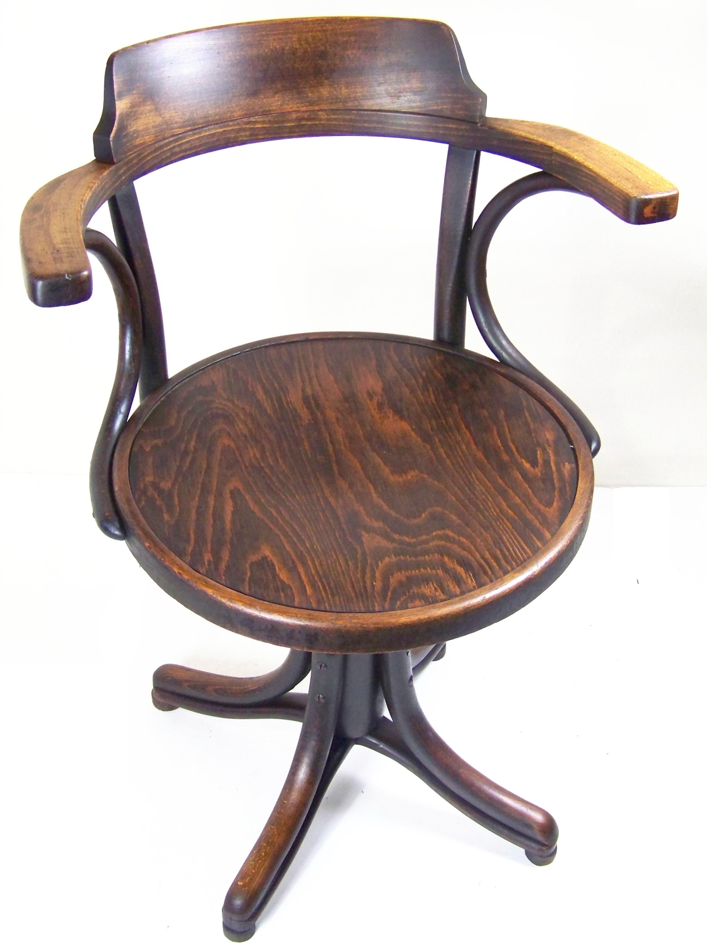 Swivel Office Chair Thonet B603 at 1stDibs