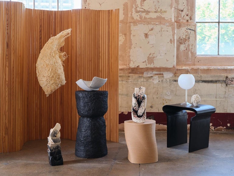 Swivel, Stool and Planter, 3D Printed Fermented Sugar and Wood Fibre ...