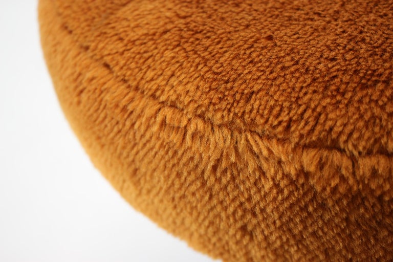 Swivel Stool or Footstool, Czechoslovakia, 1970s For Sale at 1stDibs