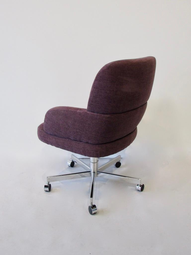 Swivel Tilt Office Chair in Purple Fabric by Fortress Co California at ...