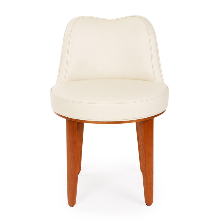 Swivel Vanity Chair by Edward Wormley for Dunbar at 1stDibs