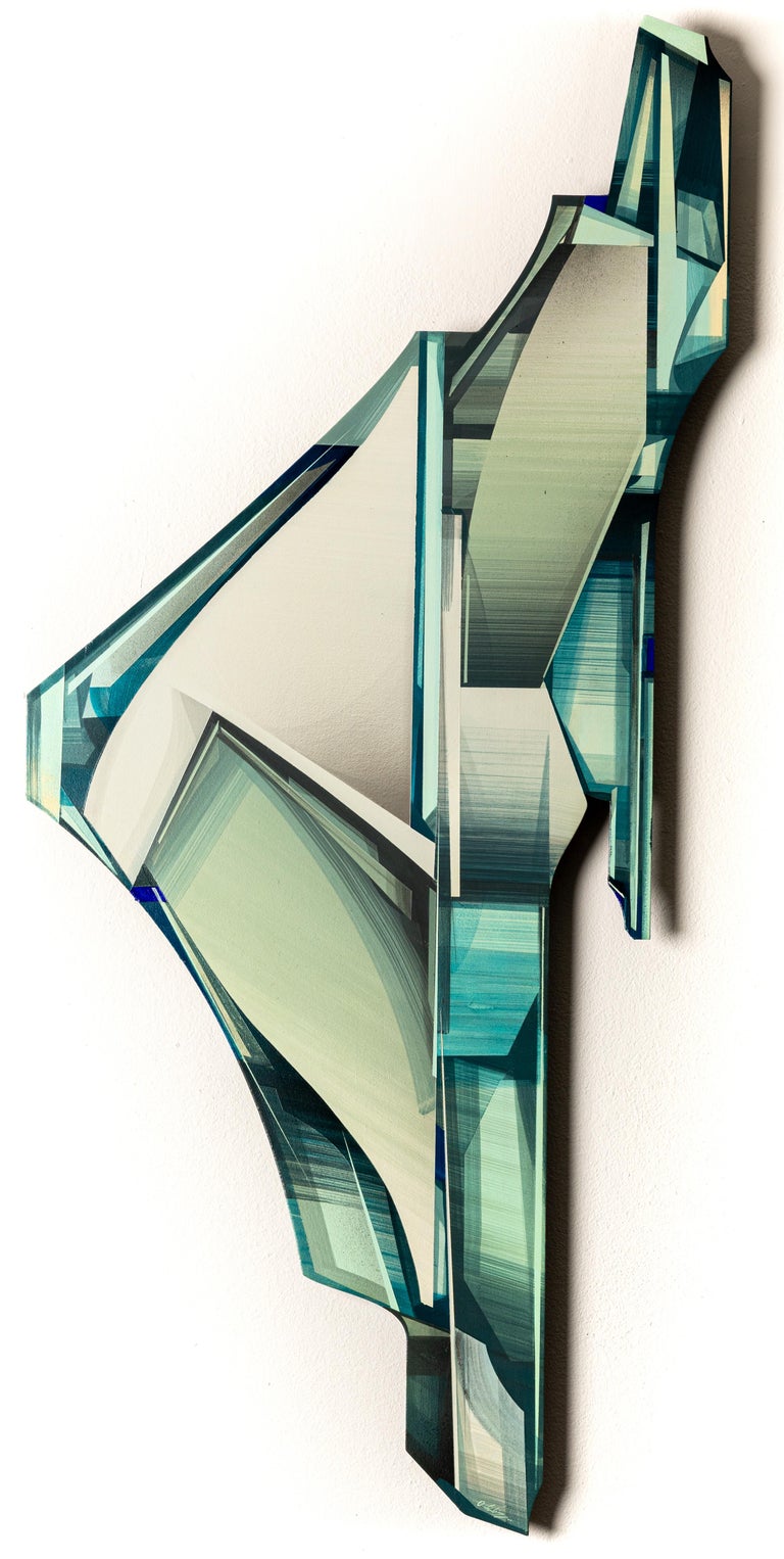 SWIZ - Shaped Paintings #001 For Sale at 1stDibs