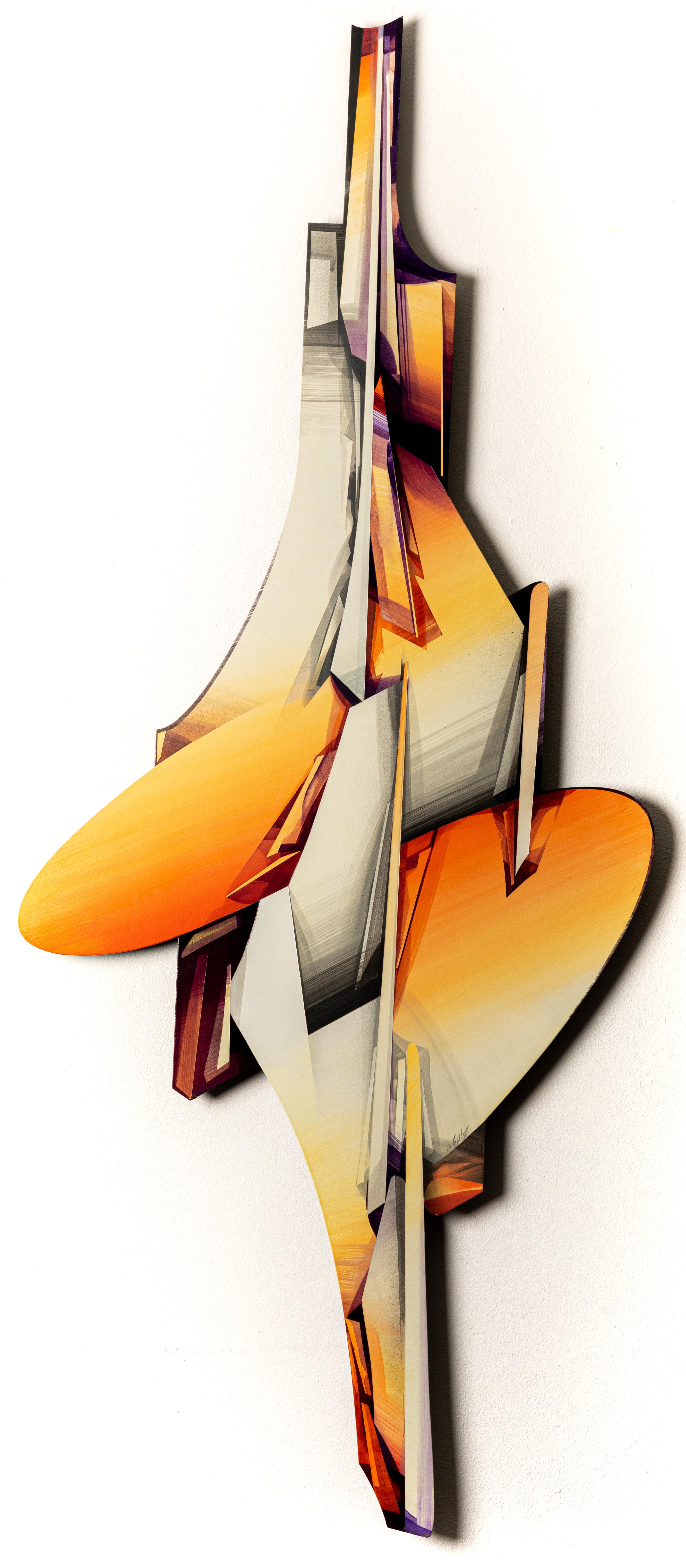 SWIZ - Shaped Paintings #007 For Sale at 1stDibs