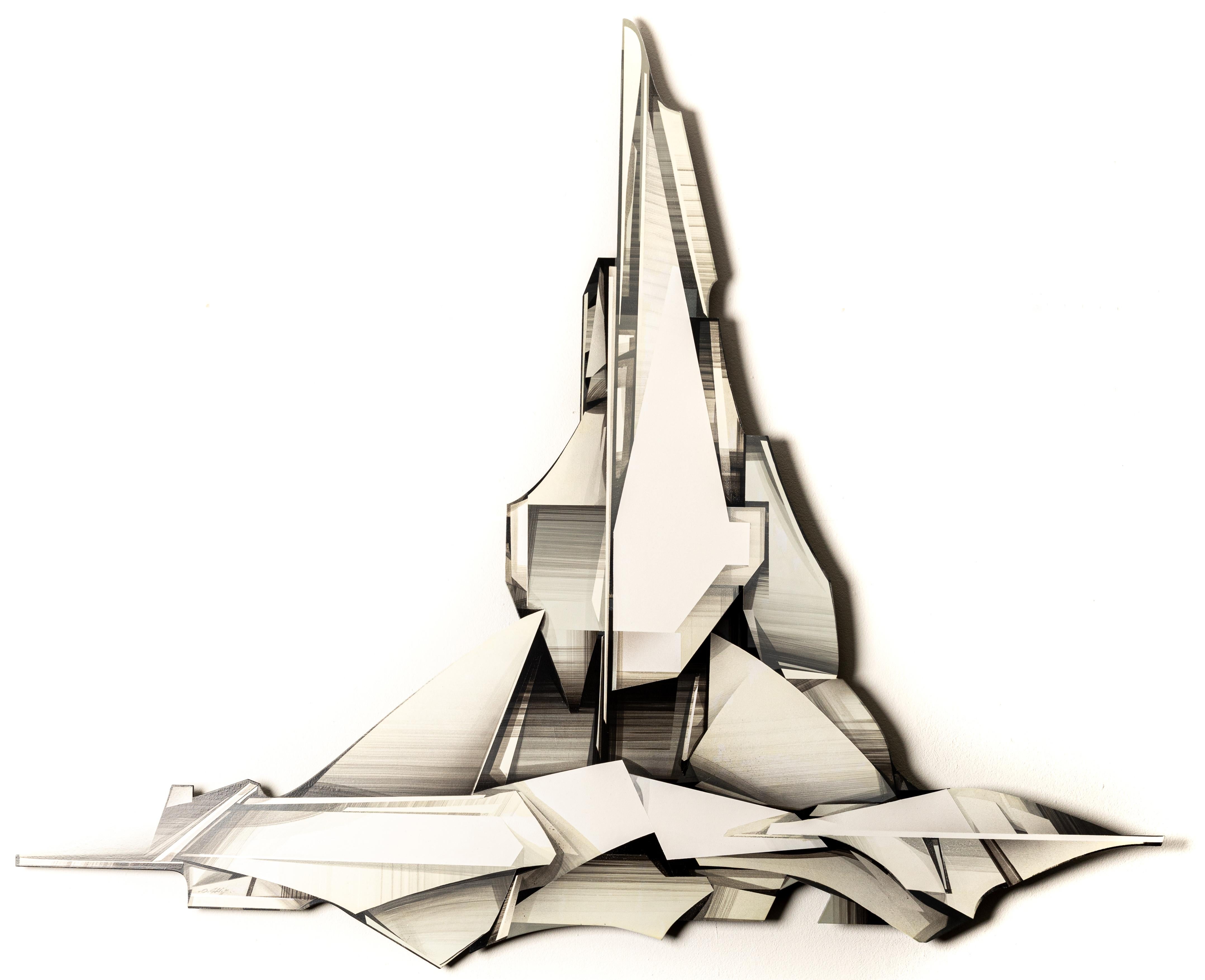 SWIZ - Shaped Paintings #009 For Sale at 1stDibs