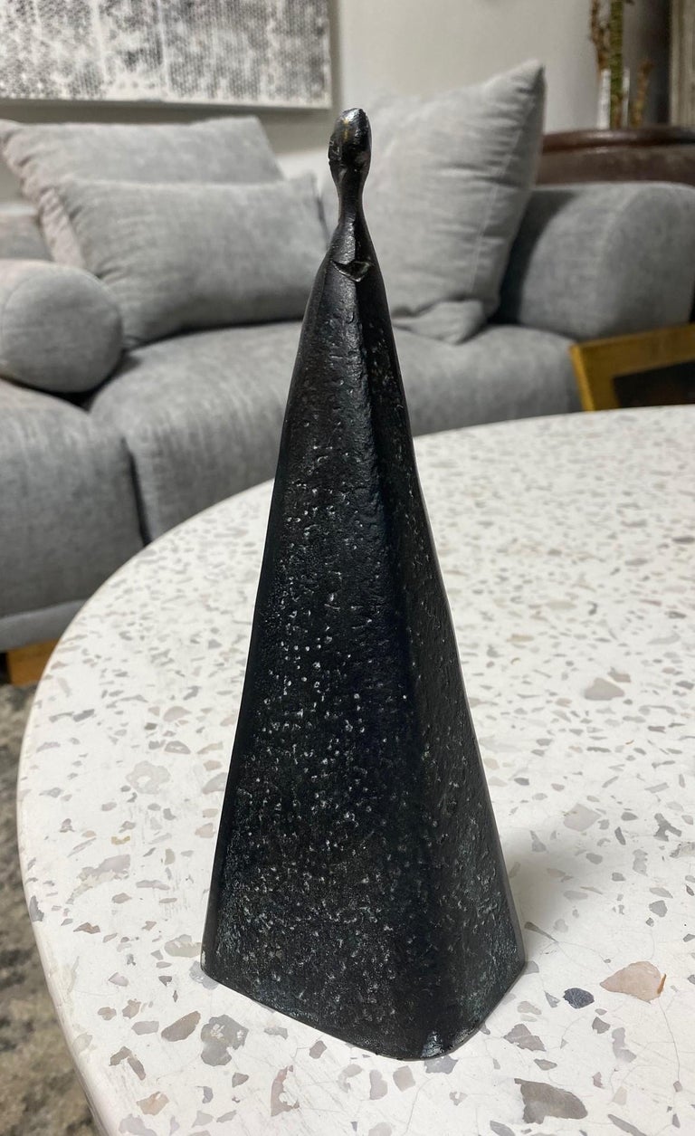 Sydney Kumalo Signed South African Modernist Female Figural Bronze ...