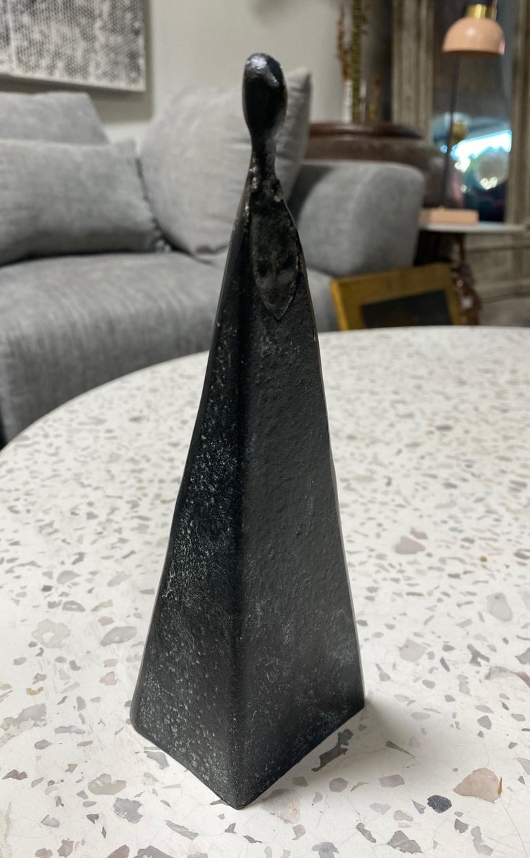 Sydney Kumalo Signed South African Modernist Female Figural Bronze ...