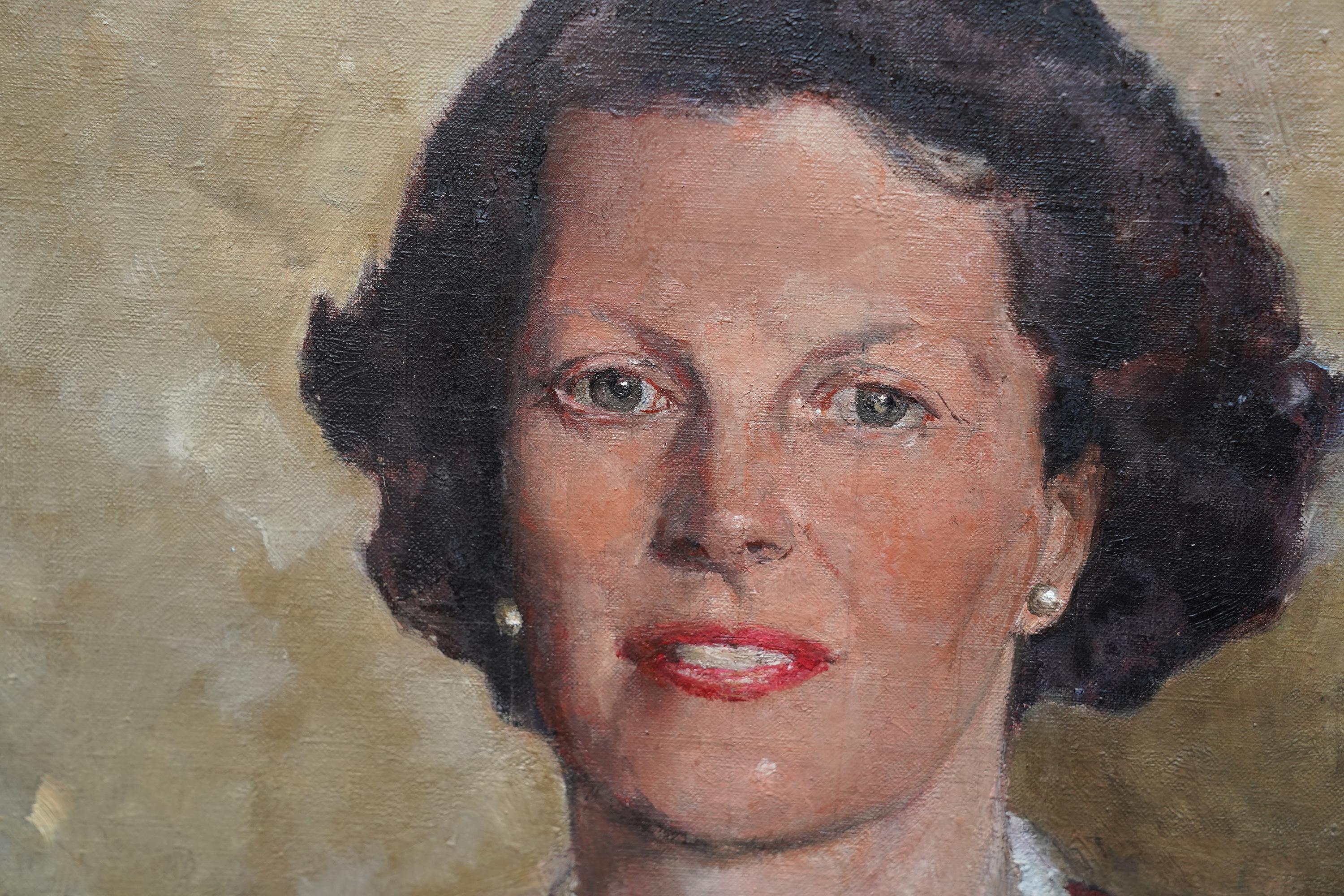 Sydney Seymour Lucas - Portrait of Sheila De Quincey - British 1950's ...