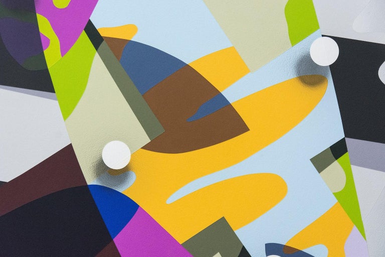 Sylvain Louis-Seize - Confluence - graphic, orange, pink, green ...