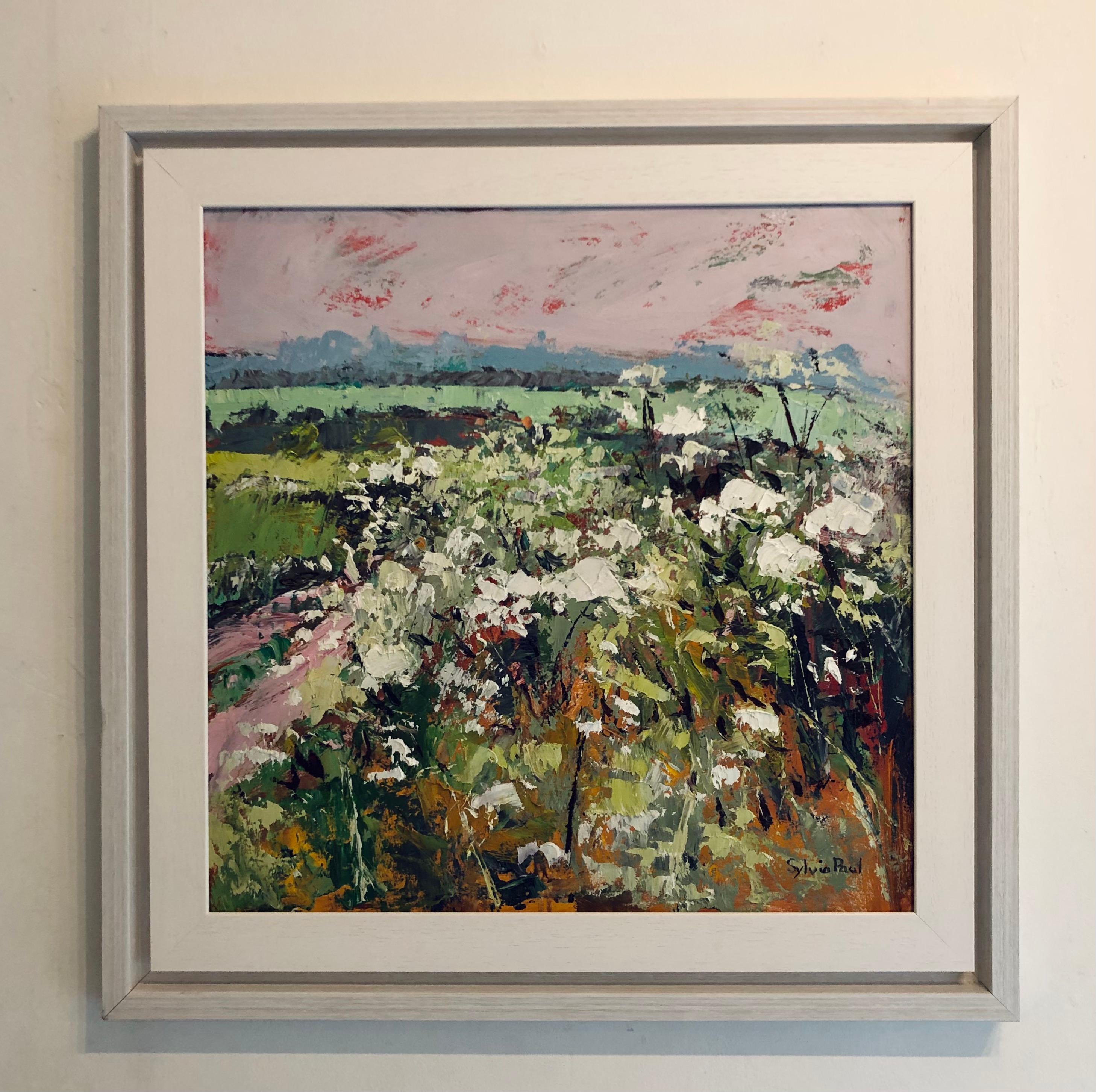 Sylvia Paul - Footpath in Early Summer - nature landscape modern floral ...