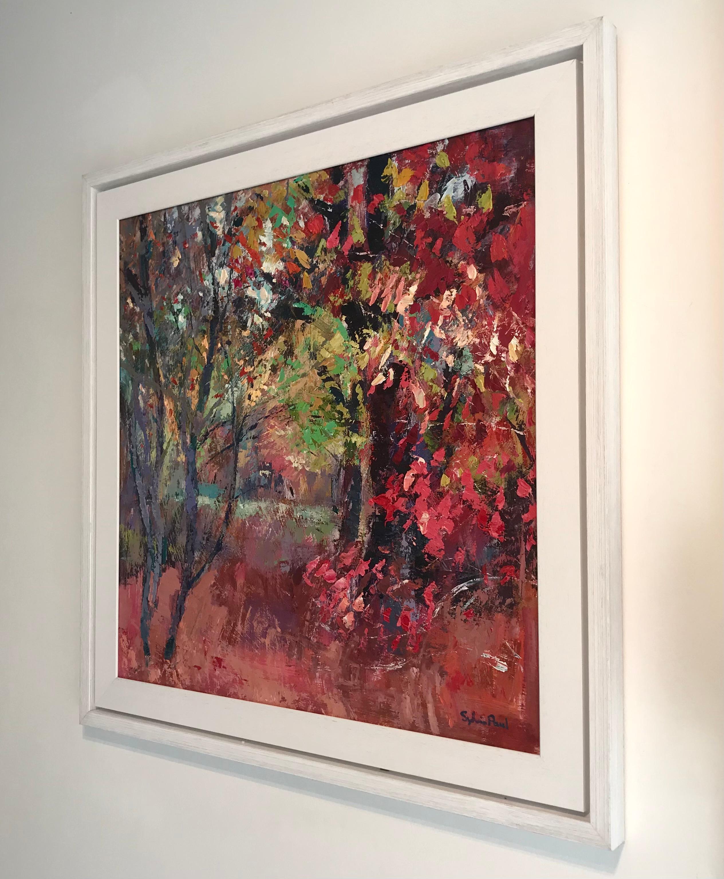 Sylvia Paul - Glorious Autumn - Original abstract seasonal impasto ...
