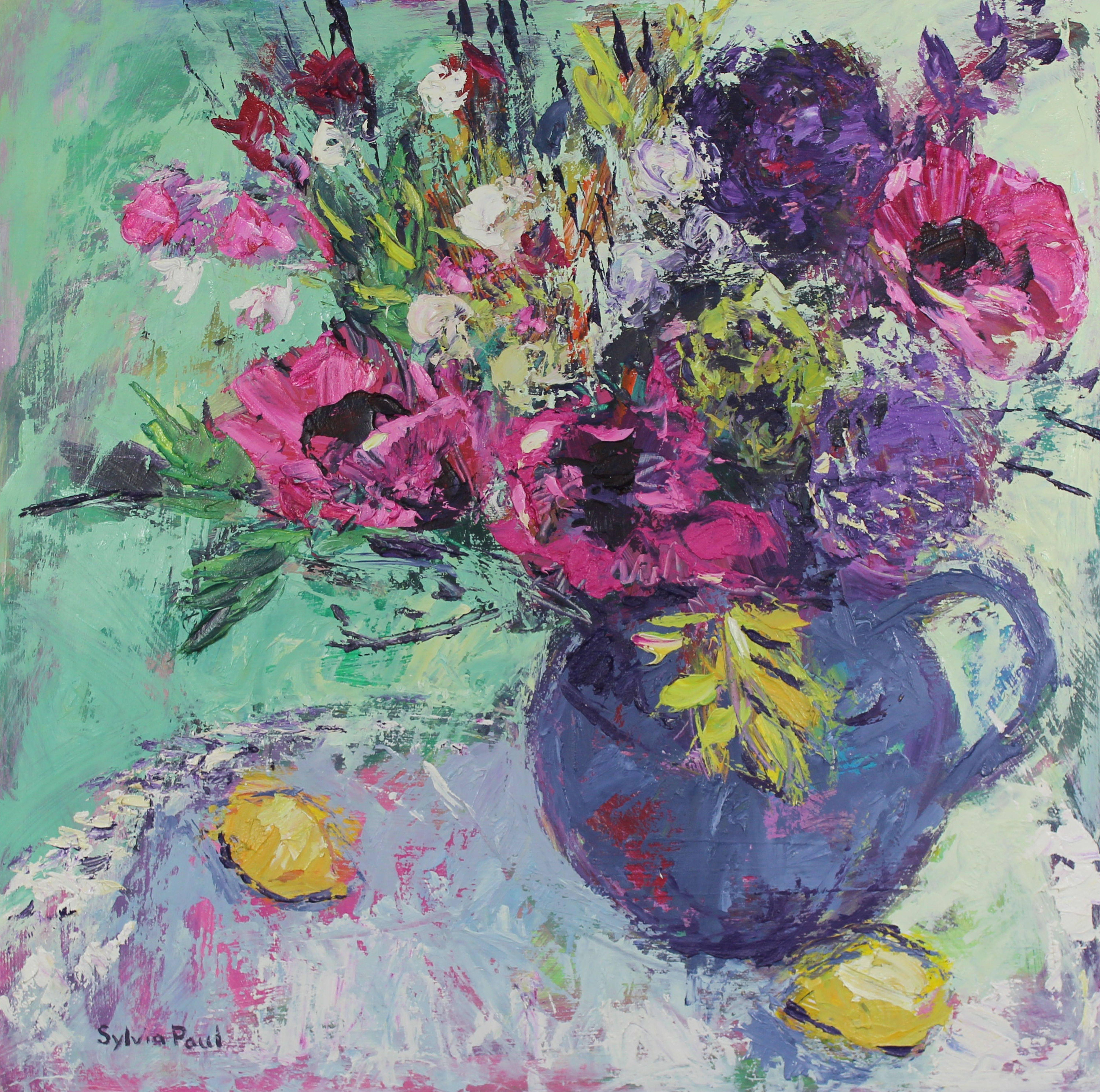 Harold Cohn - Carnations and Rose Buds For Sale at 1stDibs