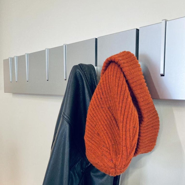 Wall-mounted Symbol Coat Rack in Monochrome For Sale at 1stDibs